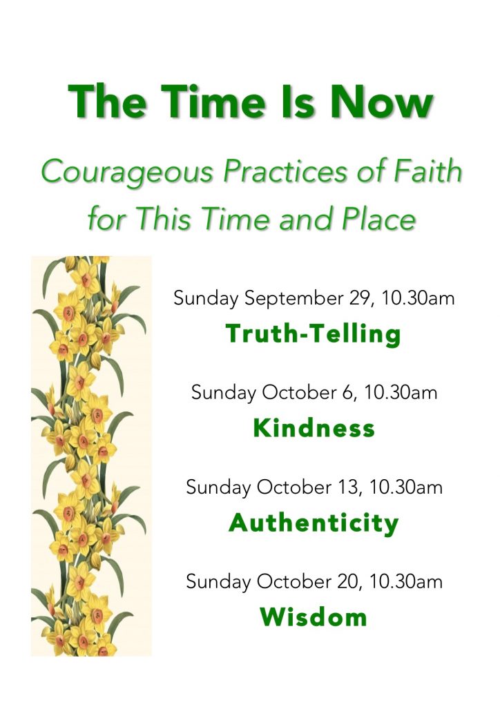 October sermon series – Collins Street Baptist Church